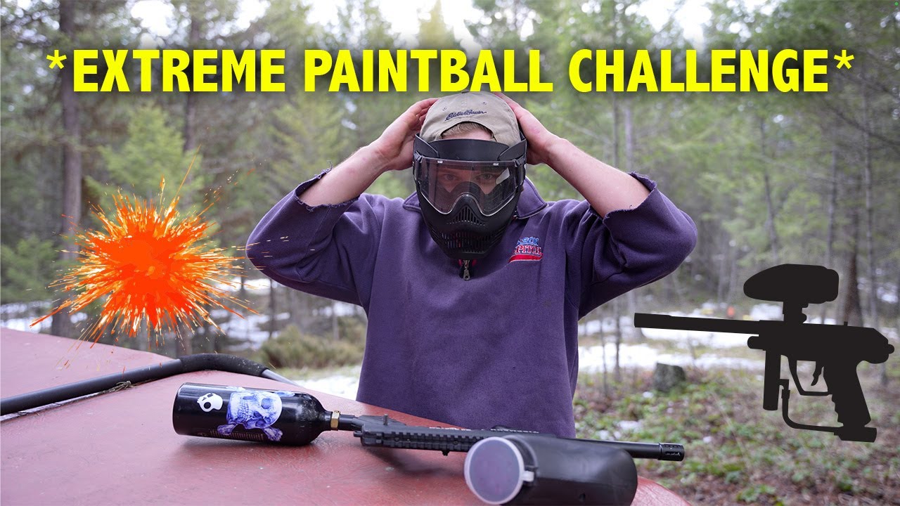 EXTREME PAINTBALL CHALLENGE - YouTube