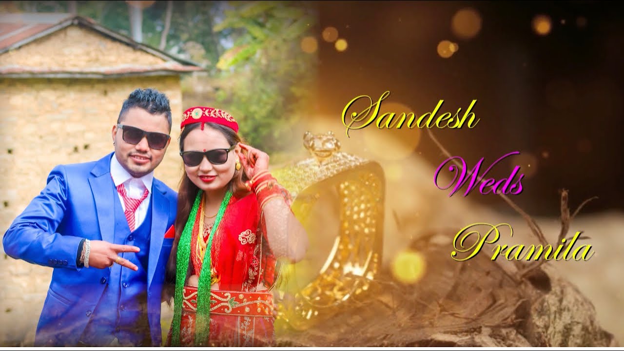 Sandesh raj giri and pramila giri weddings vedio 2078-10-28 - YouTube