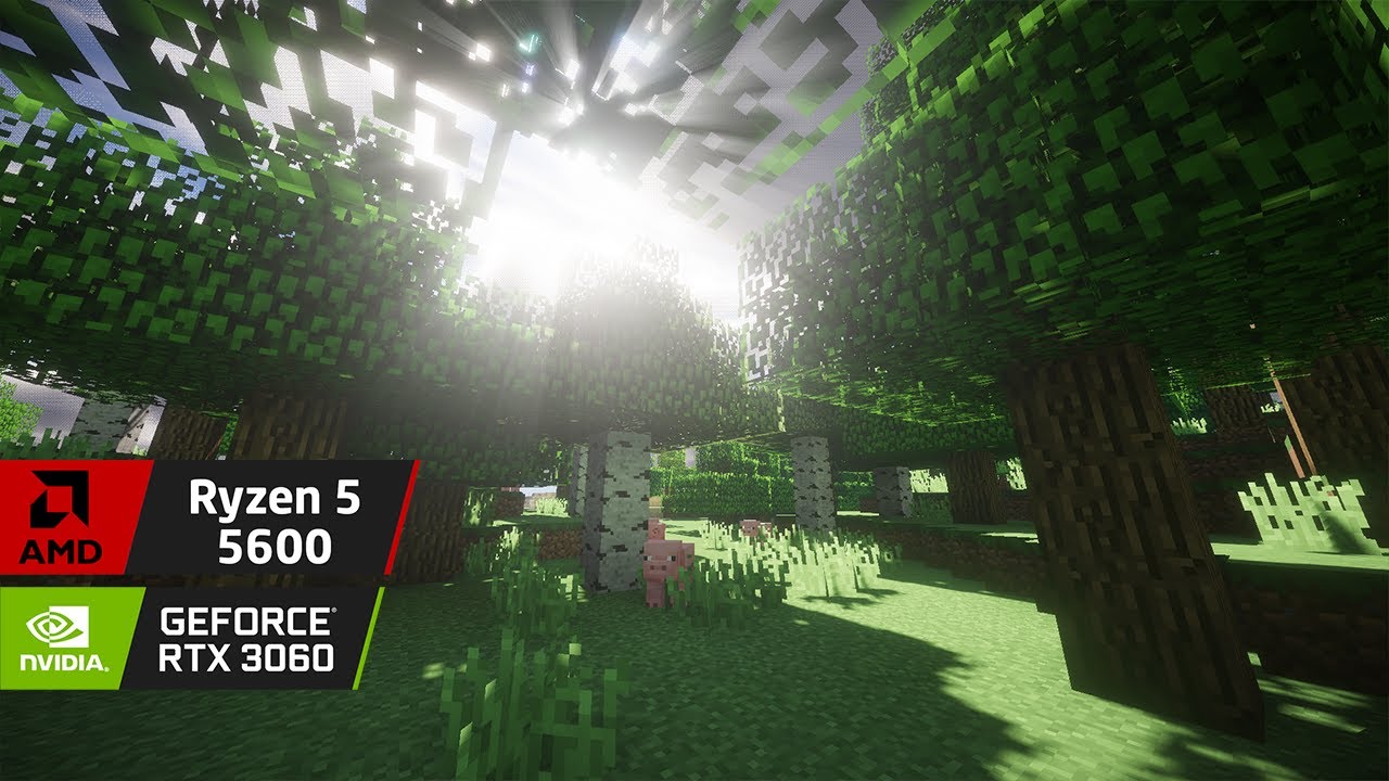 Ryzen 5 5600 & RTX 3060 | Minecraft 1.19.2 | Shaders test | 1920x1080 ...