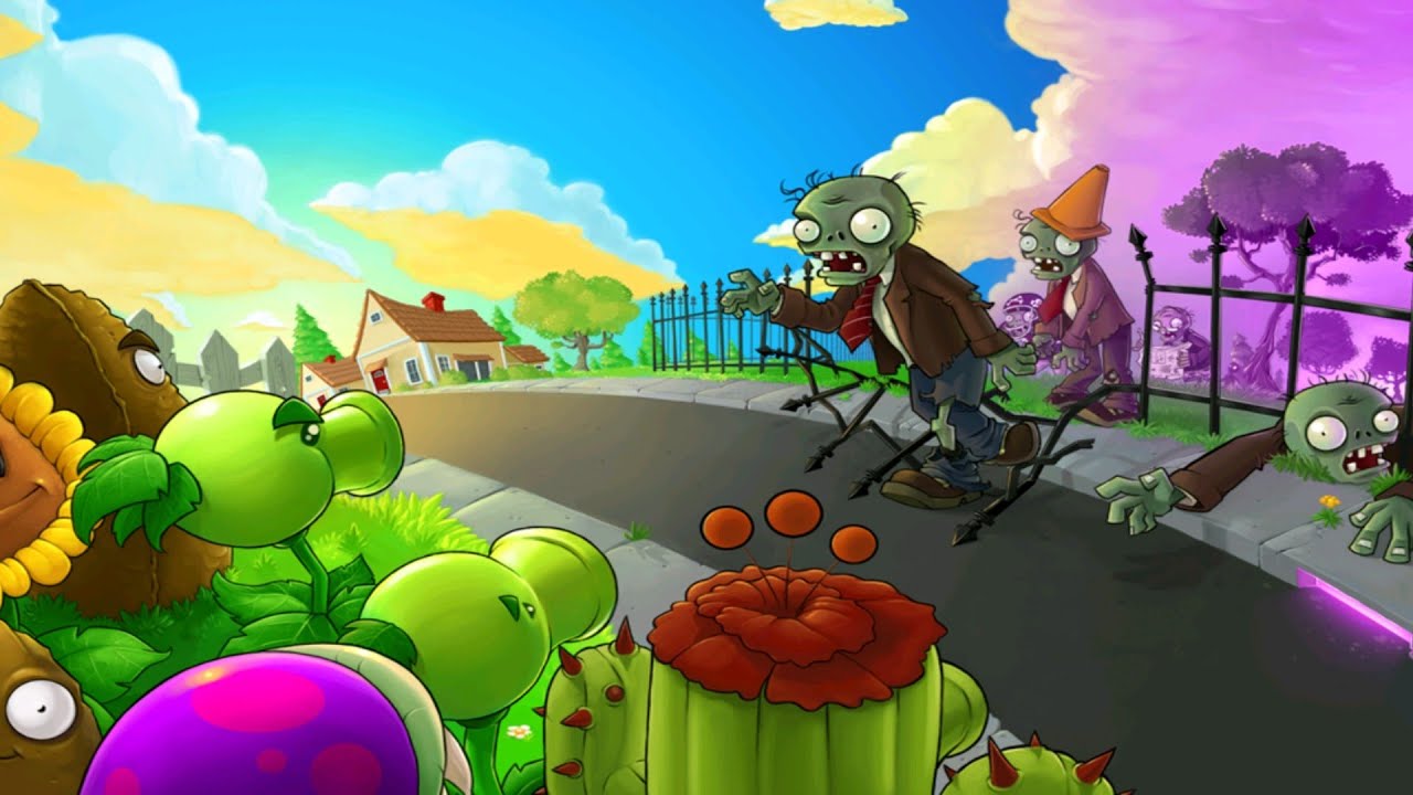 Plants vs. Zombies for Mobile game. Survival Endless 2082-2090 Flags ...