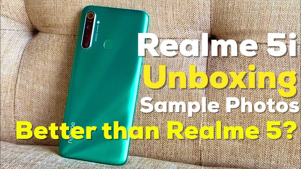 Realme 5i Unboxing, Sample Photos, First Impressions - YouTube