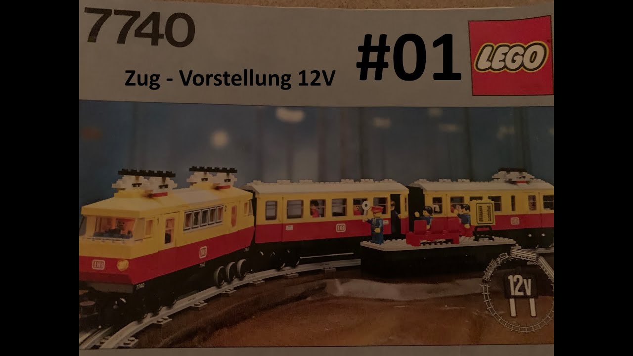 LEGO Set 7740 // Zugvorstellung #01 - Klemmbausteine eine Stadt ...