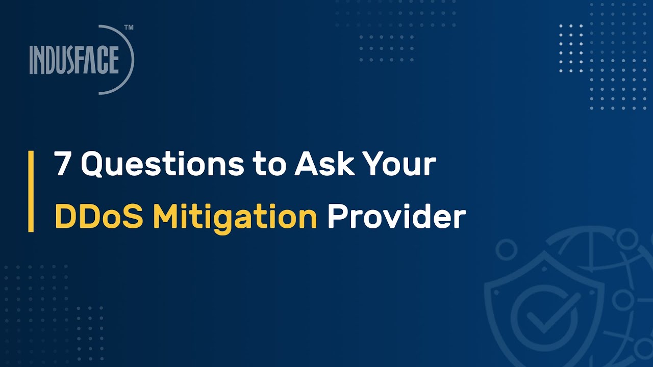 7 Questions to Ask Your DDoS Mitigation Provider - YouTube