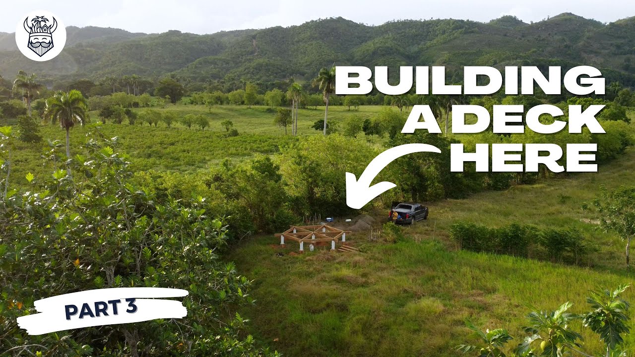 #21 | Building a Bell Tent Platform - Main Framing | (Part 3) - YouTube