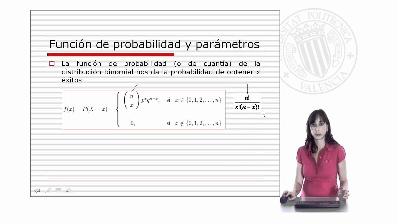 Distribución Binomial Upv Youtube 1355