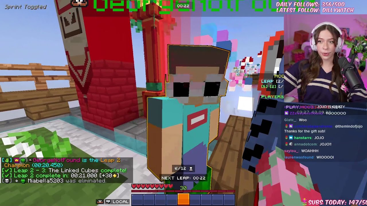 THE BEST GAMER EVER 👀 !subtember hannahxxrose VOD ft. George (09/02/23 ...