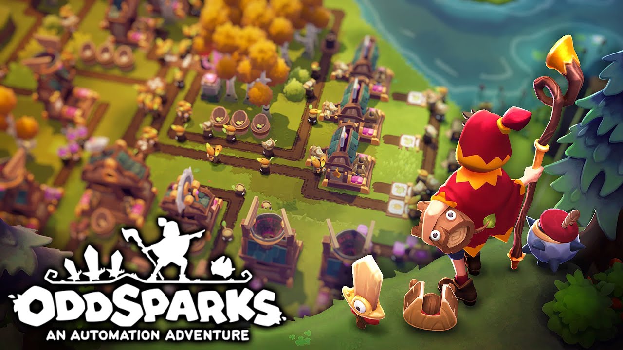 ODDSPARKS: AN AUTOMATION ADVENTURE Gameplay - YouTube
