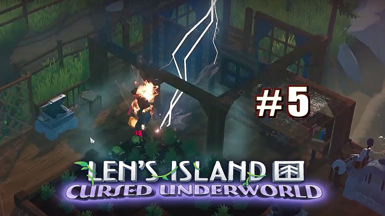 Wait...WHAT?! You can get hit by LIGHTNING!!! - LEN'S ISLAND (CURSED ...