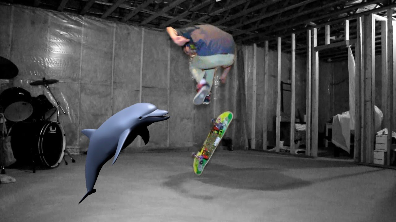 Dolphin Flip | New Trick - YouTube