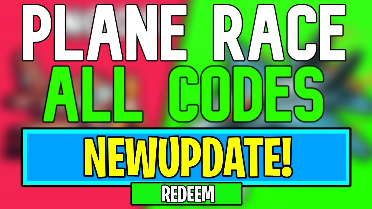 New Plane Race Codes | Roblox Plane Race Codes (August 2024) - YouTube