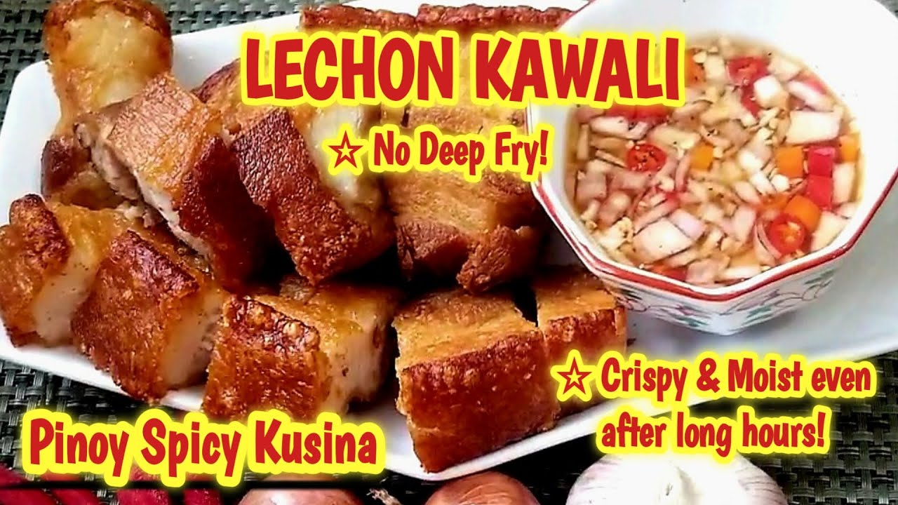 Super Crispy Lechon Kawali Recipe | Crispy Moist - No Deep Fry! - YouTube