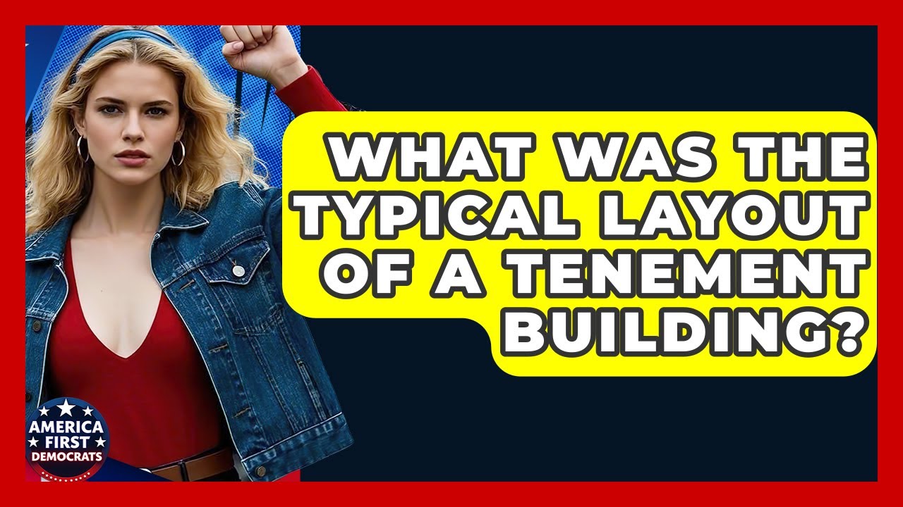 What Was The Typical Layout Of A Tenement Building? - America First ...