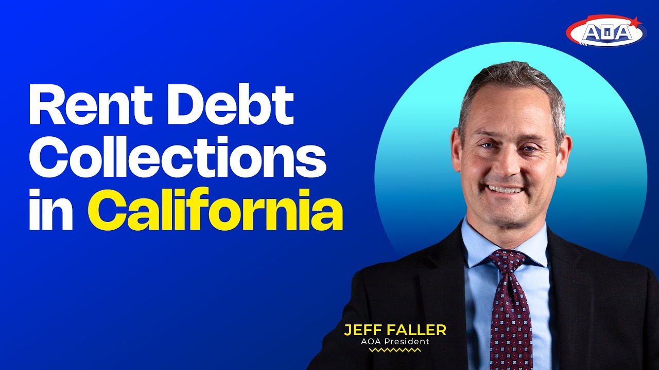 Rent Debt Collections in California - YouTube