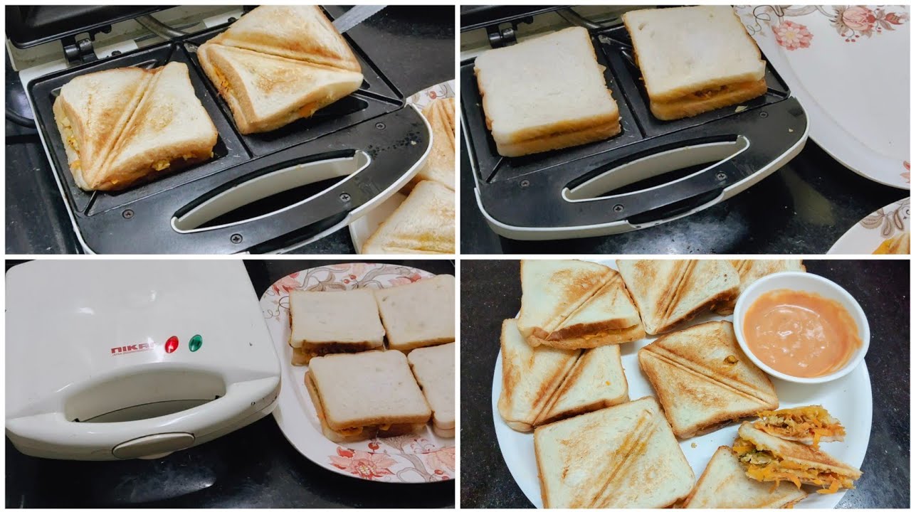 | Sandwich Maker | Chicken Sandwich Recipe - YouTube