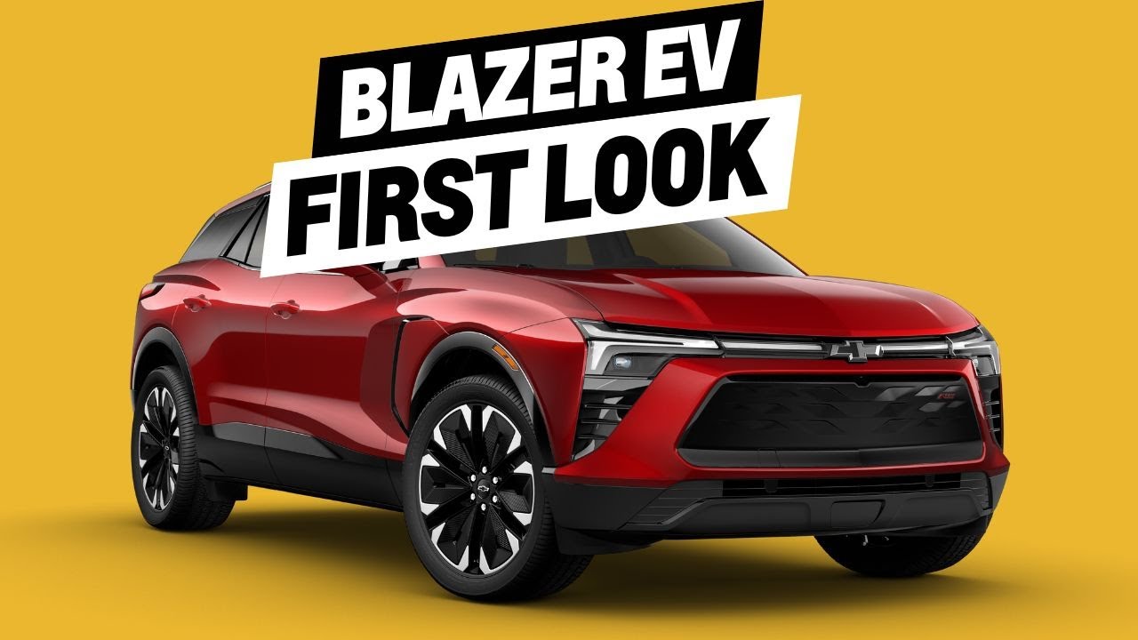 Our First Look at the All-New Chevy Blazer EV - YouTube