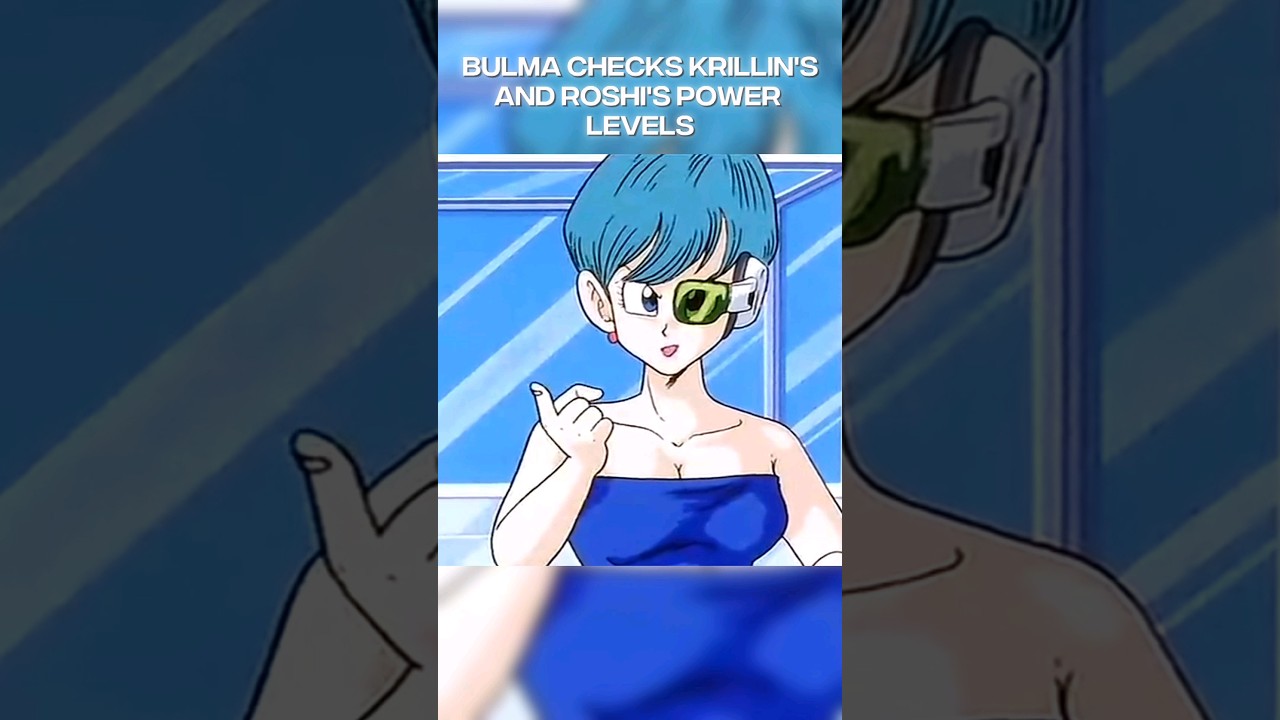 Bulma uses a scanner on Krillin and Master Roshi (DragonBall Z) - YouTube