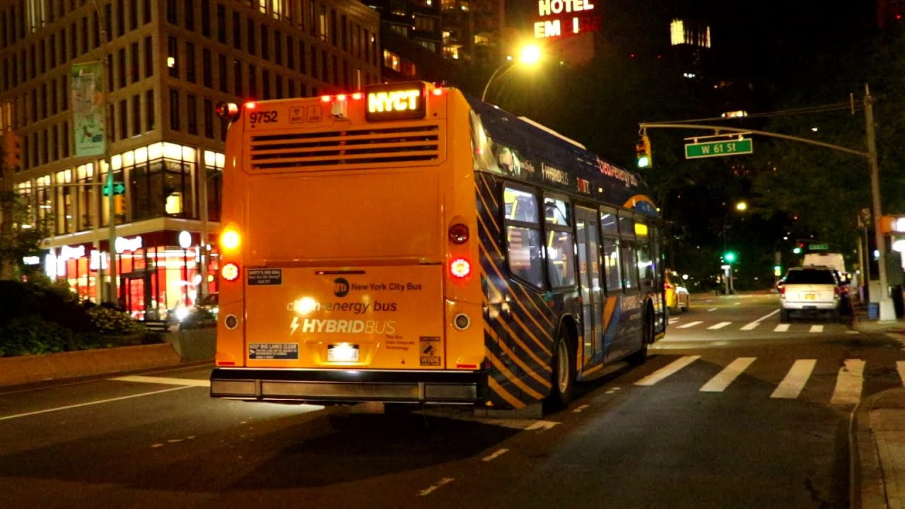 MTA New York City Bus 2021 Nova Bus LFS Hybrid 9752 On The M5 ...