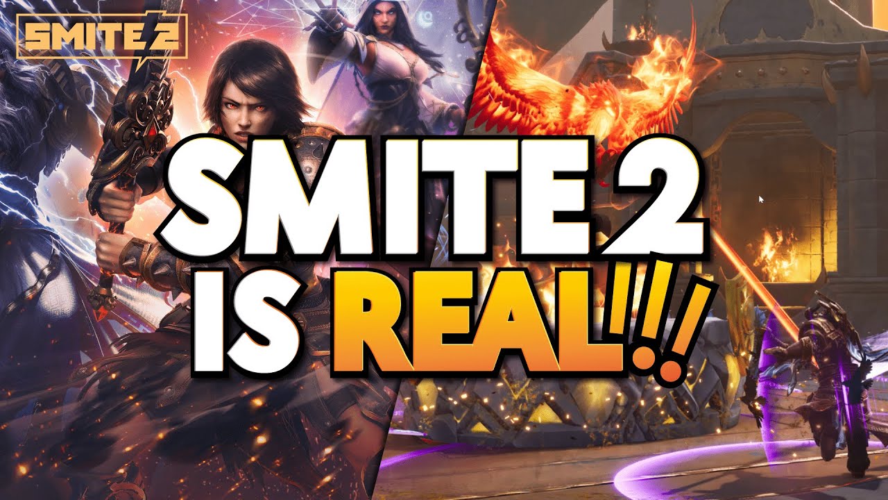 SMITE 2 ES OFICIAL!!! | Todo lo que TIENES que SABER!!! 😱 - YouTube