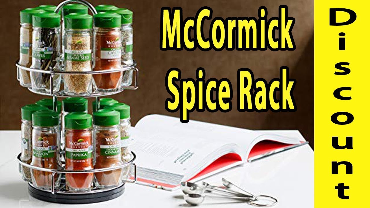 McCormick Two Tier Chrome Organic Spice Rack | Best spices for Health ...