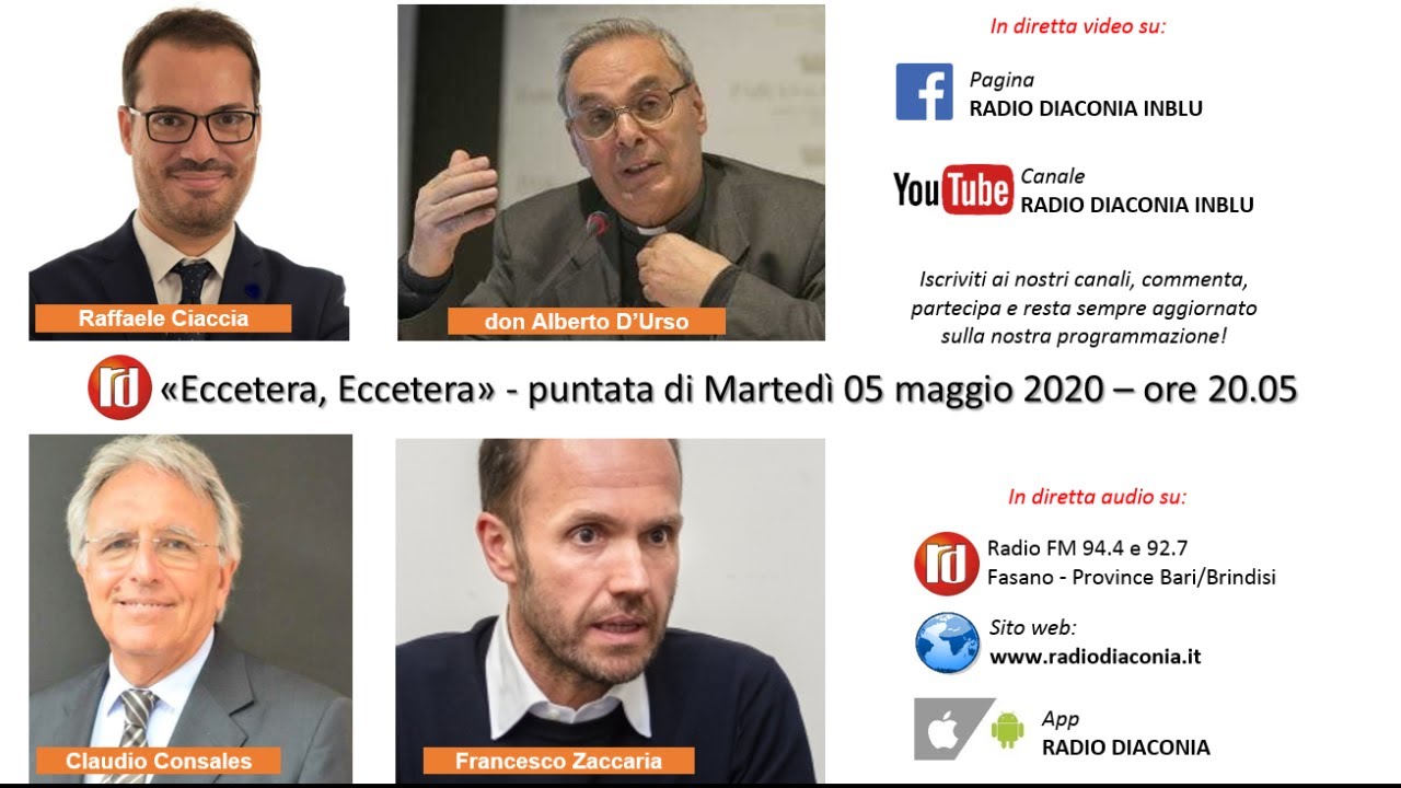 ECCETERA ECCETERA - fase 2 - del 5 maggio 2020 - YouTube