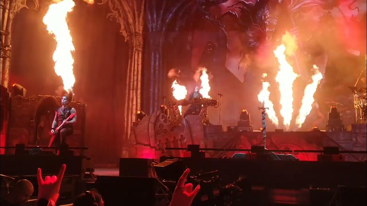 POWERWOLF live in Oberhausen 2022 // Sanctified with Dynamite - YouTube