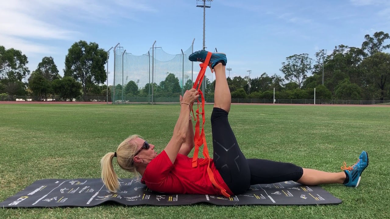 ASSA Ranell Hobson 3 way hip stretch - YouTube