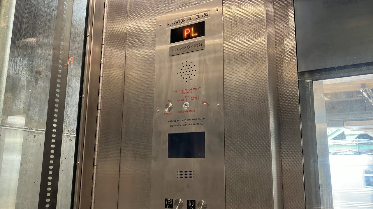 BRAND NEW Scenic Unknown Hydraulic South Elevator at 8th Av Subway ...
