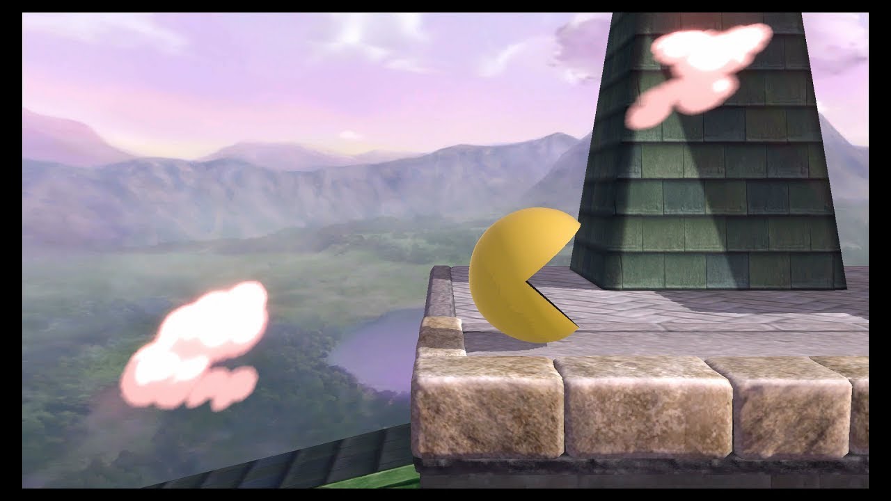 Pac-Man Classic Mode: Super Smash Bros. Ultimate Classic Mode Gameplay ...