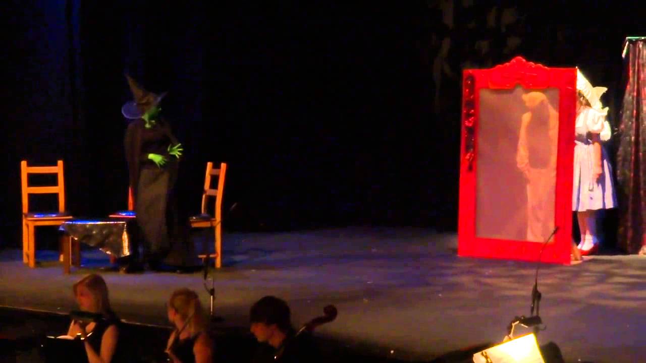 Scenes from the Show: Wicked Witch from The Wizard of Oz - YouTube