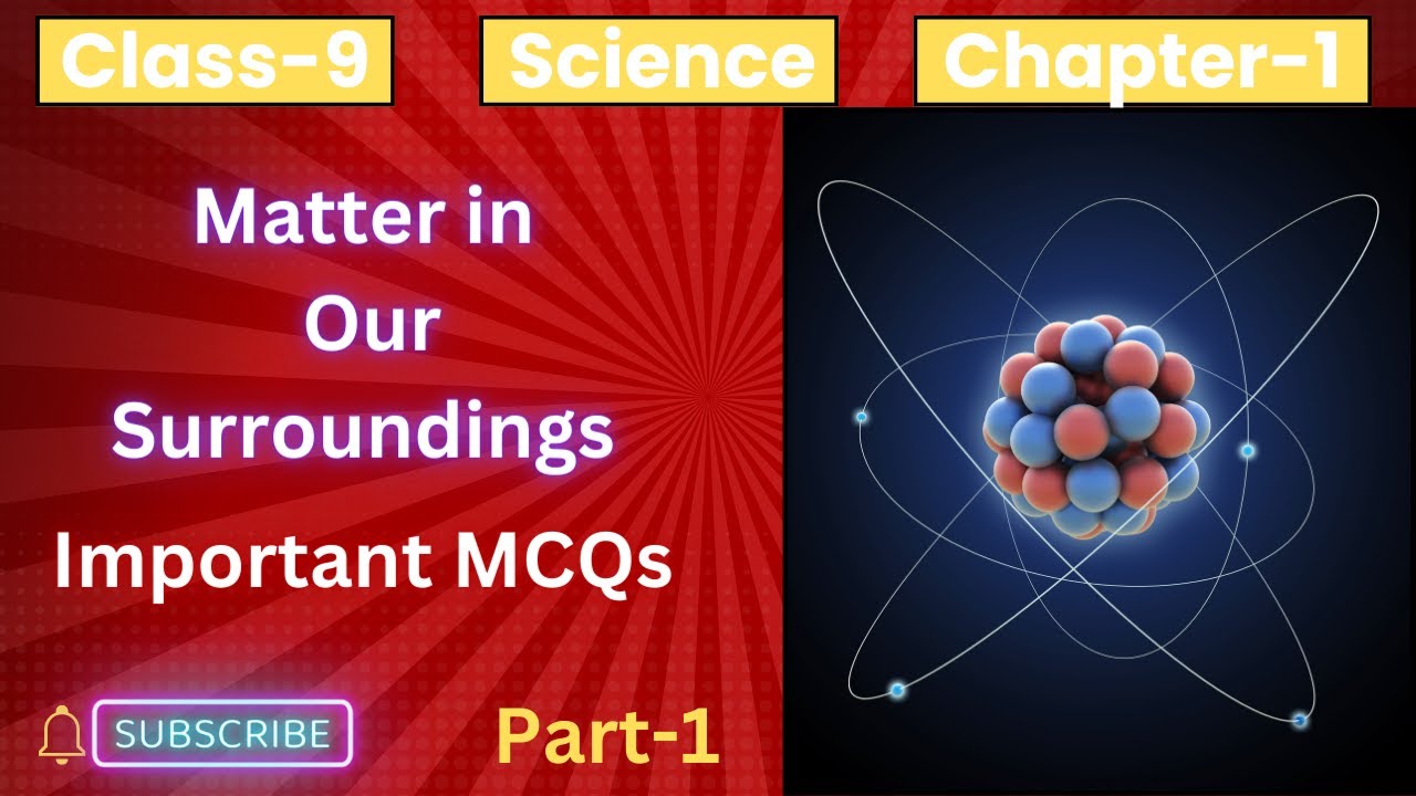 Science Mcq|Matter in our surroundings important Mcqs| Part 1 - YouTube