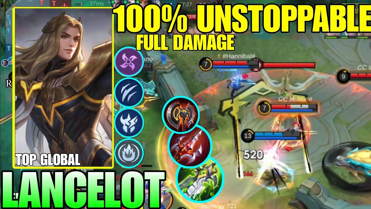 Lancelot Build and Emblem 2025 pt.320 - Build Top 1 Global Lancelot ...