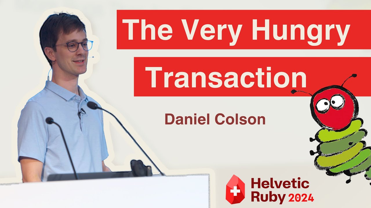The Very Hungry Transaction by Daniel Colson - YouTube