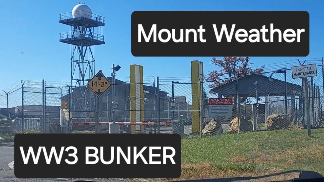 Trip to U.S. Government Doomsday Bunker - Mount Weather - YouTube