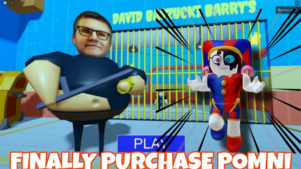 [🛠NEW!] DAVID BASZUCKI BARRY'S PRISON RUN!(OBBY) #roblox #scaryobby # ...