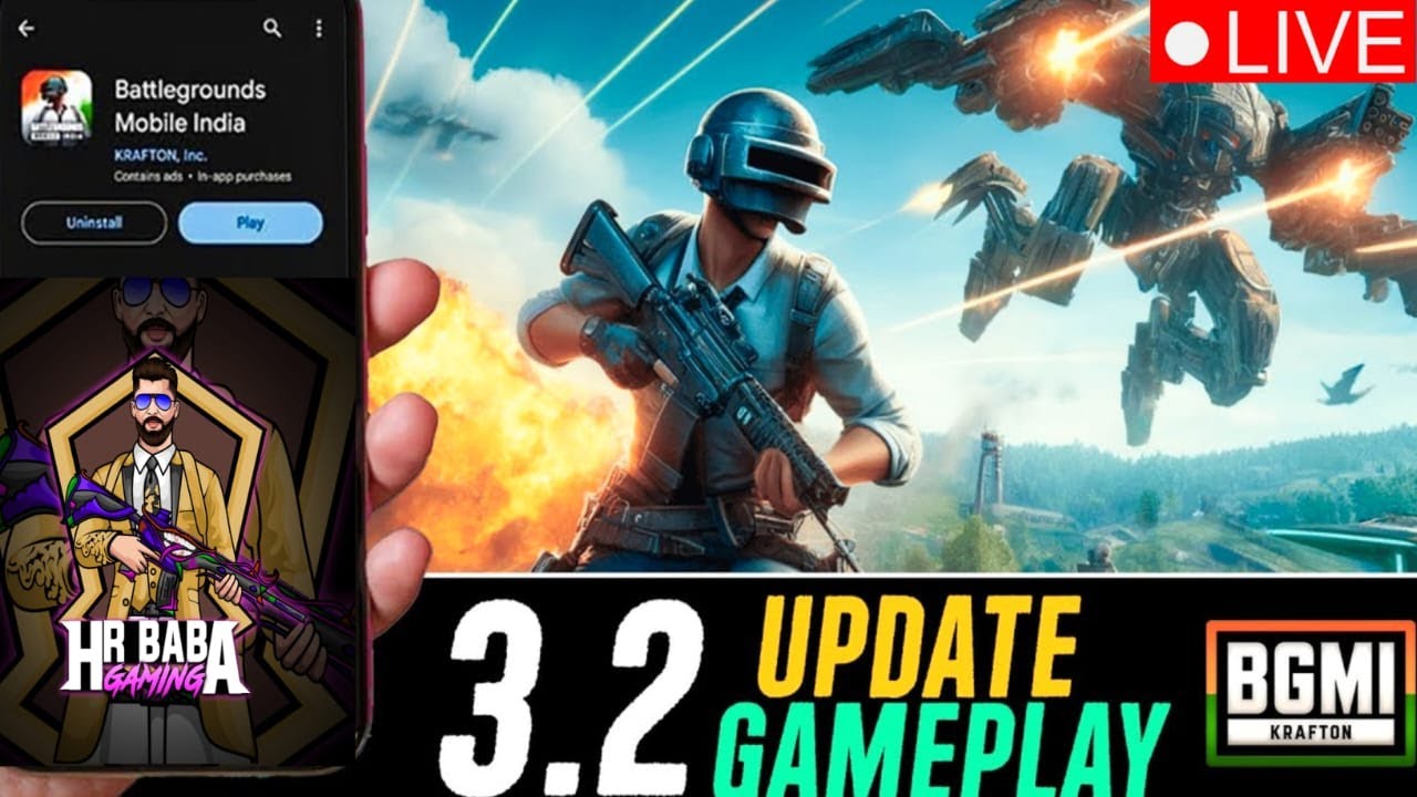 LIVE BGMI MATCH | UC Bonus Challenge : BGMI LIVE | HR BABA GAMING PUBG ...