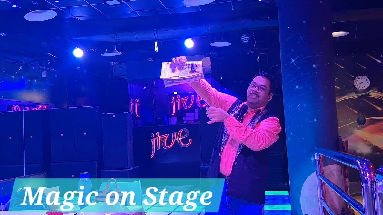Magic on Stage#magiciannearme #stagemagic - YouTube
