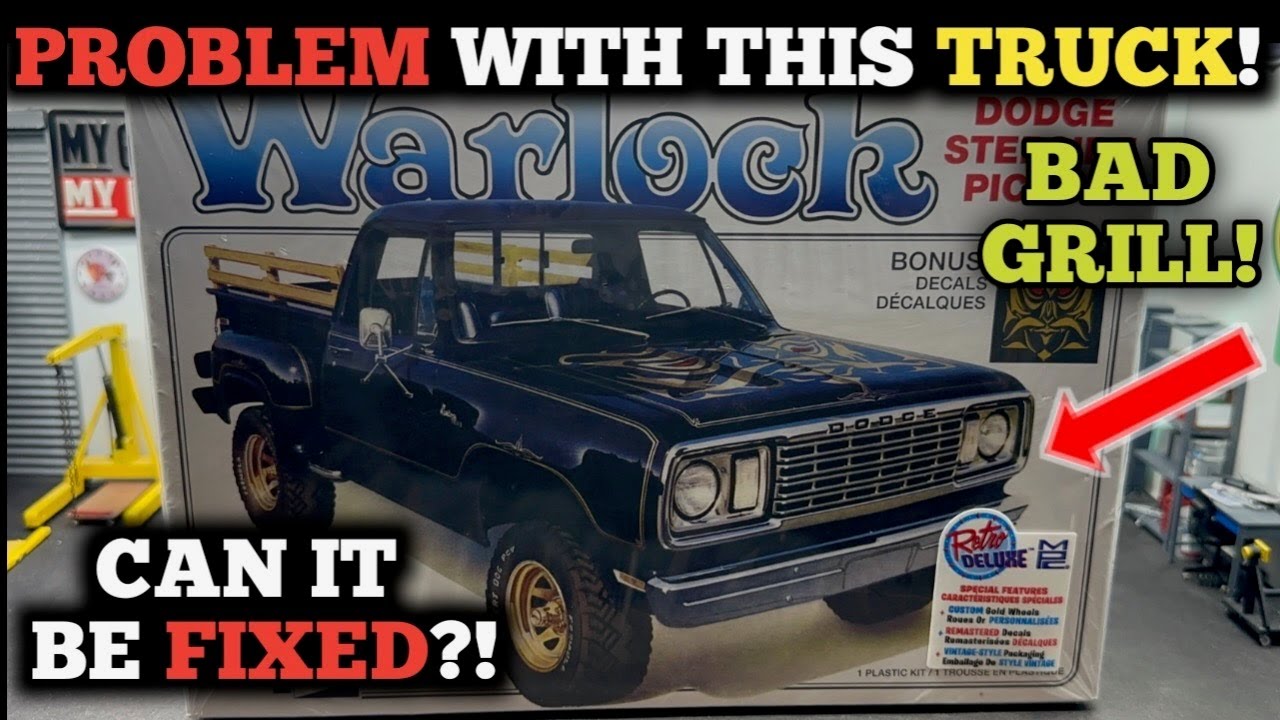 Unboxing: MPC 77 Dodge Warlock: MAJOR Issue with Grill! Can It Be Fixed ...