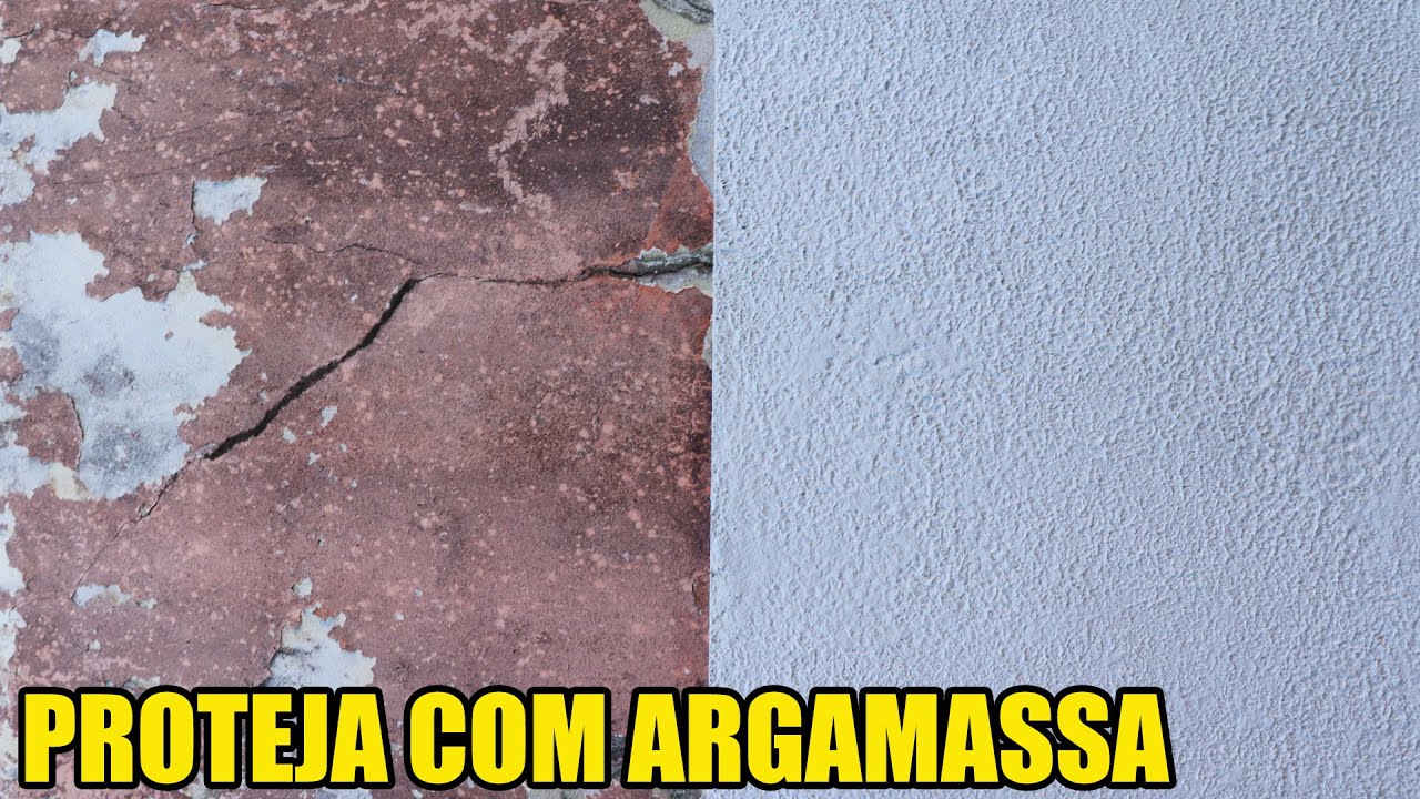 Proteja e Decore suas Paredes com Argamassa Branca - YouTube