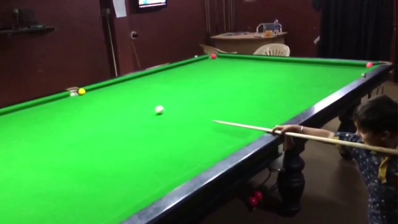 Amazing 4 Year Old Indian Boy Playing Snooker. Must watch. - YouTube
