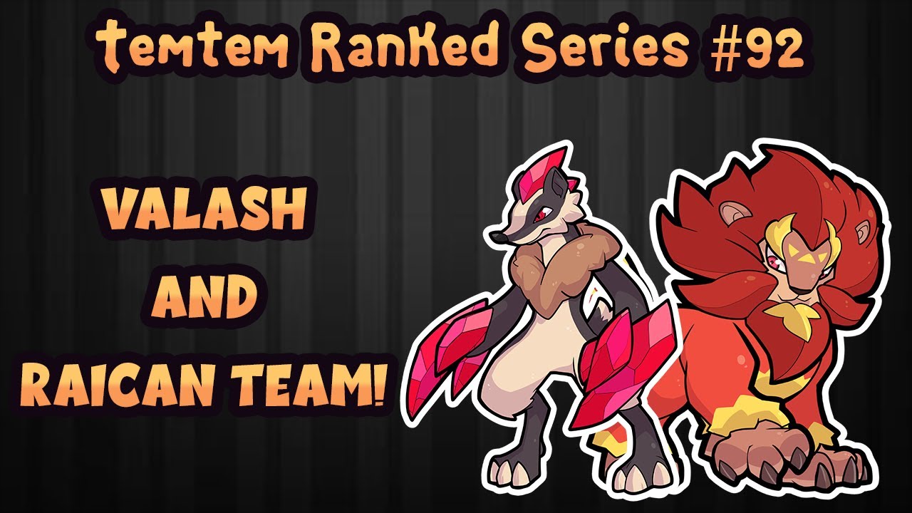 TemTem Ranked Series #92 - Season 3 has begun! Valash and Raican! - YouTube
