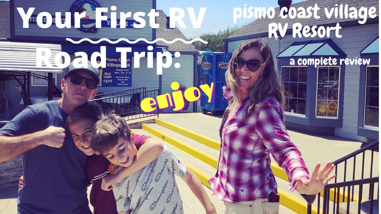 Your First RV Campsite: Exploring Pismo Coast RV Resort! - YouTube
