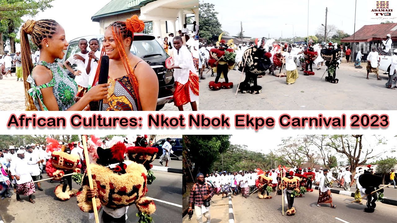 African Cultures: This Is Nkot Nbok Ekpe Carnival - AdamaziTV In ...