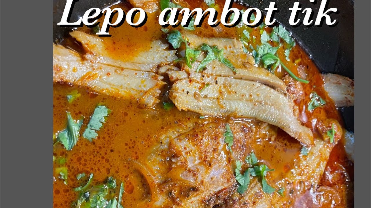 Goan lepo ambot tik recipe (easy fish ambot tik recipe) - YouTube