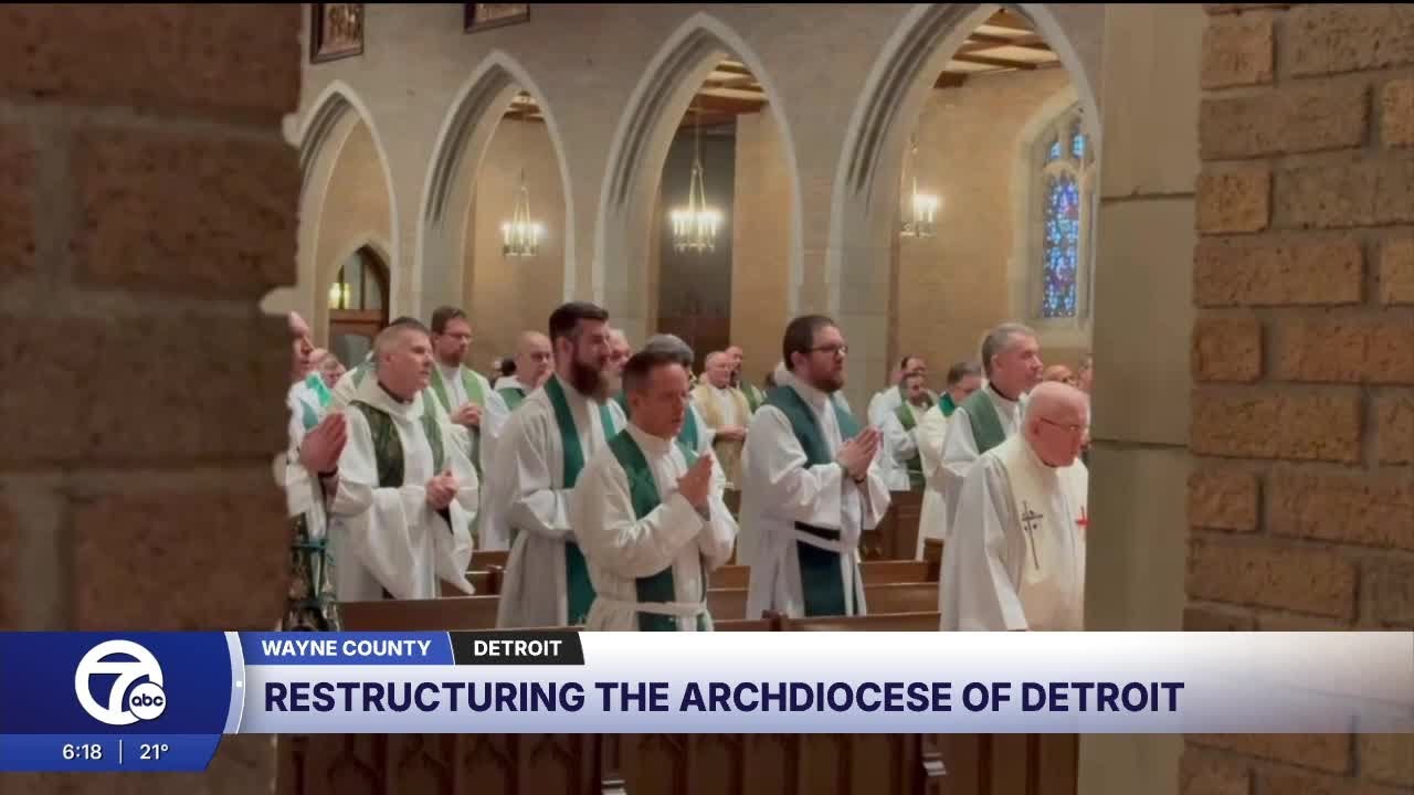 Restructuring the Archdiocese of Detroit - YouTube