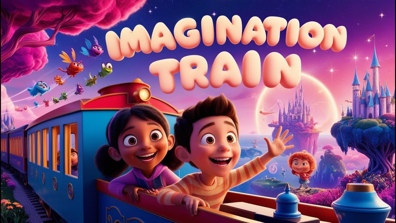 🚂All Aboard the IMAGINATION Train l A Fun Adventure Song for KIDS l ...