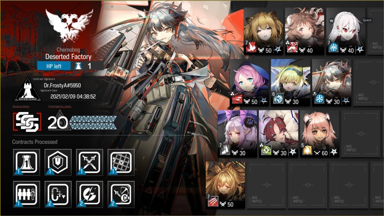 Arknights CC2: Operation Blade Risk 20 Week 1 Deserted Factory - YouTube