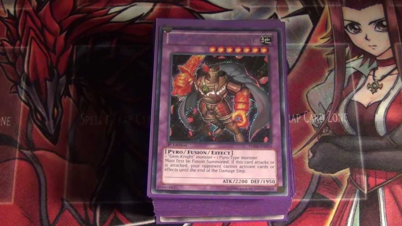 Yugioh Gem-Knight Deck Profile September 2012 - YouTube