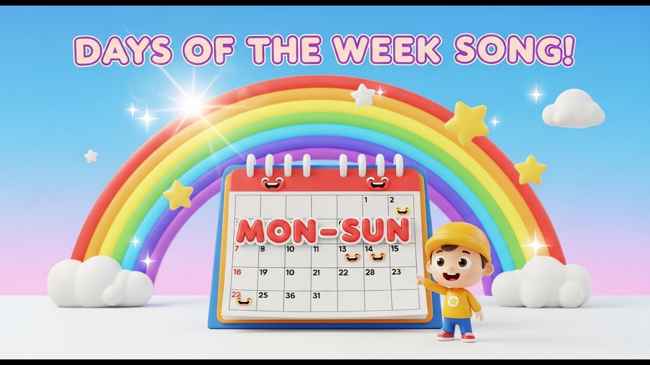 Days of the Week Song – Nursery Rhyme - YouTube