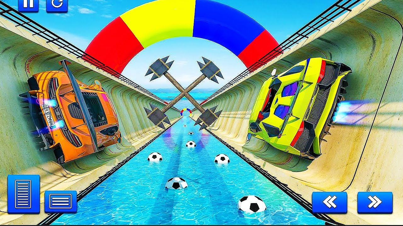 Impossible Car Tracks Stunts 2020 - Stunt Car Driving Games - Android ...