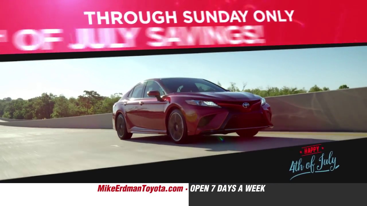 No Payments for 90 Days at Mike Erdman Toyota! - YouTube